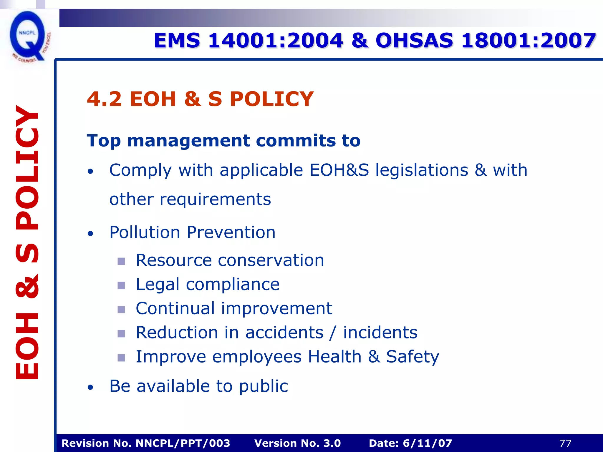 EOHS Awareness Trg.ppt