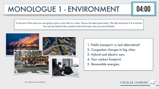 EOI B2 - Speaking Practice Environmental Issues 23.pdf