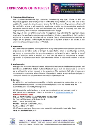 Eoi electrical contractor | PDF