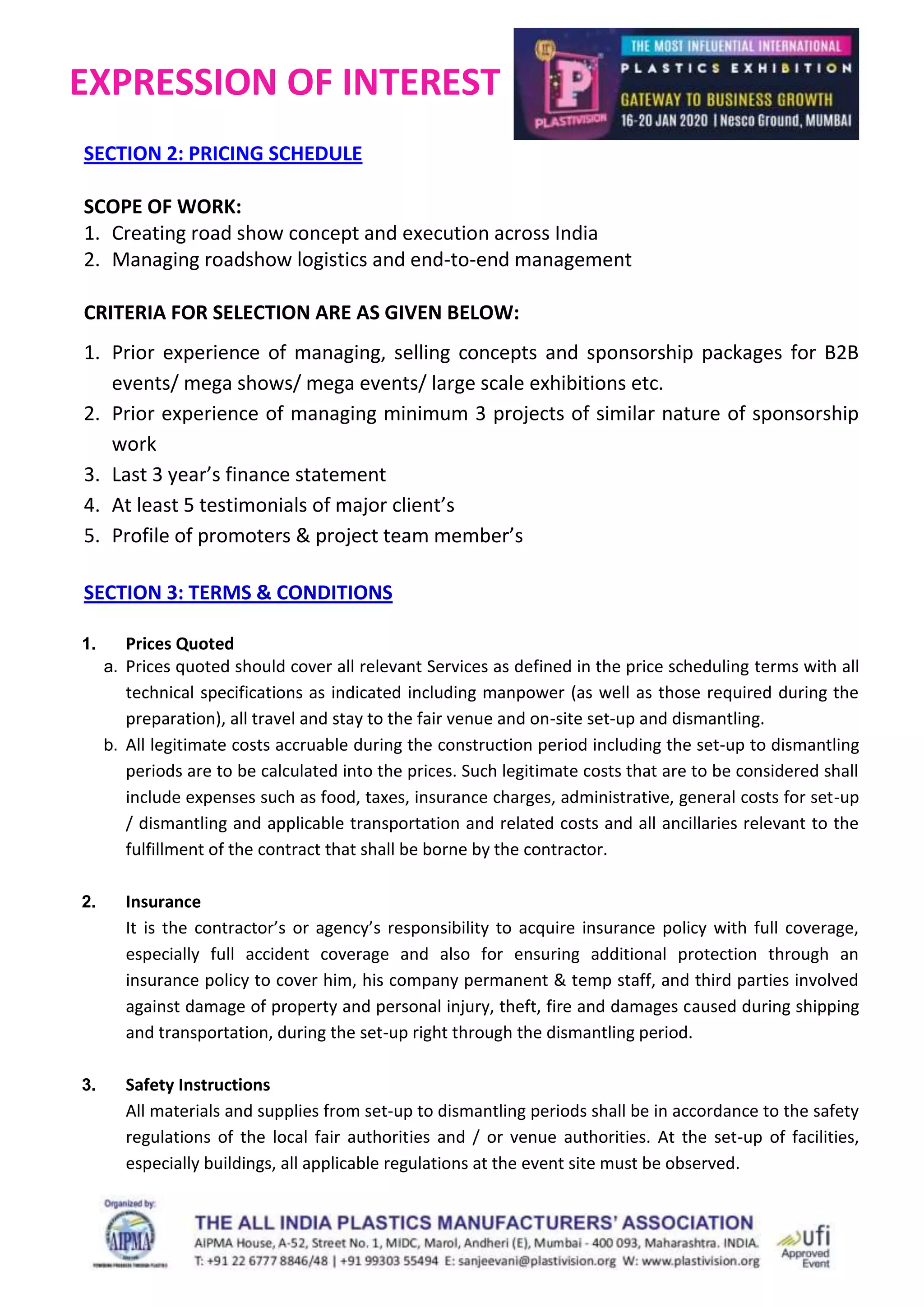 Eoi event activation & btl agency | PDF