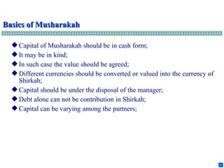 Eoif Mudarabah Musharakah | PPT