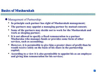 Eoif Mudarabah Musharakah | PPT | Business Accounting & Finance | Business