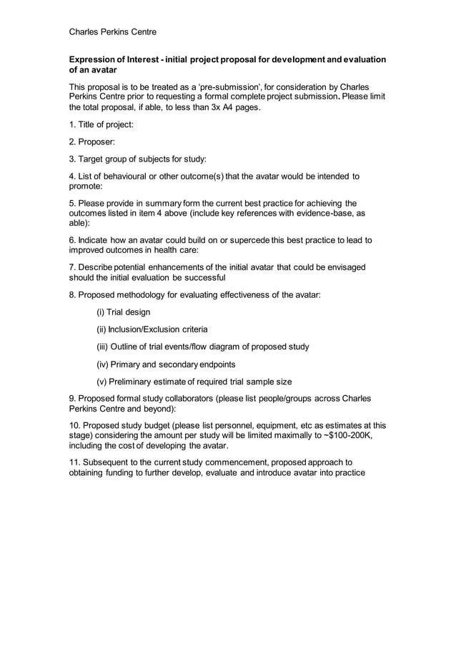 Eoi template | DOCX