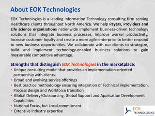 EOK Technologies - Healthcare IT services | PPTX