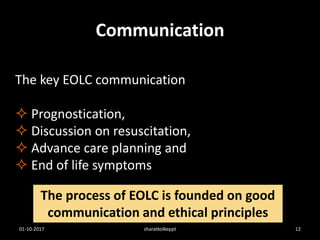 End of Life Care | PPTX