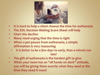End of Life Communications | PPTX