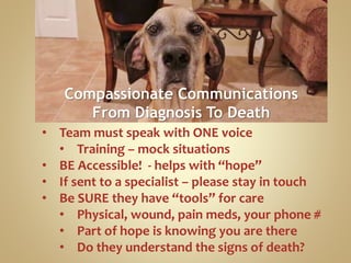 End of Life Communications | PPTX