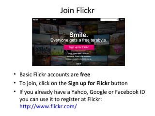 EOL Flickr Tutorial | PPT