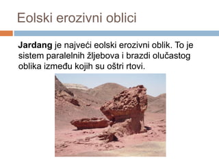 Eolska erozija | PPTX