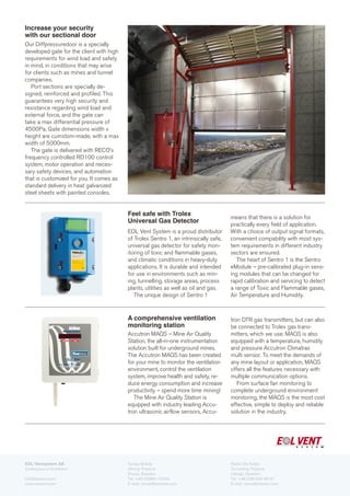 EOL Vent Mining AB - We provide Underground Ventilation Systems Worldwide ! | PDF