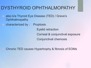 Extraocular Muscles: Anatomy | PPTX