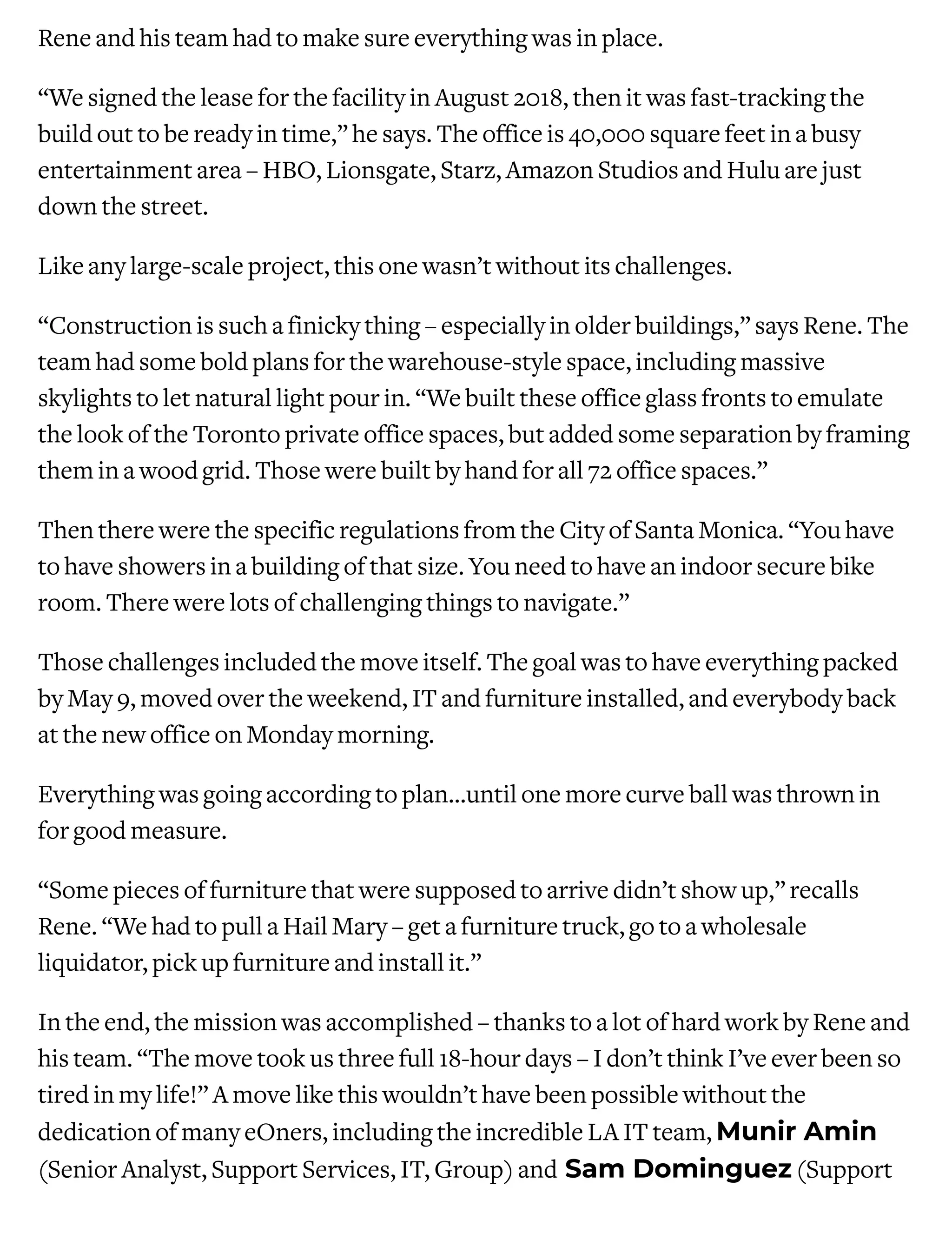 eOne Connect Article | PDF