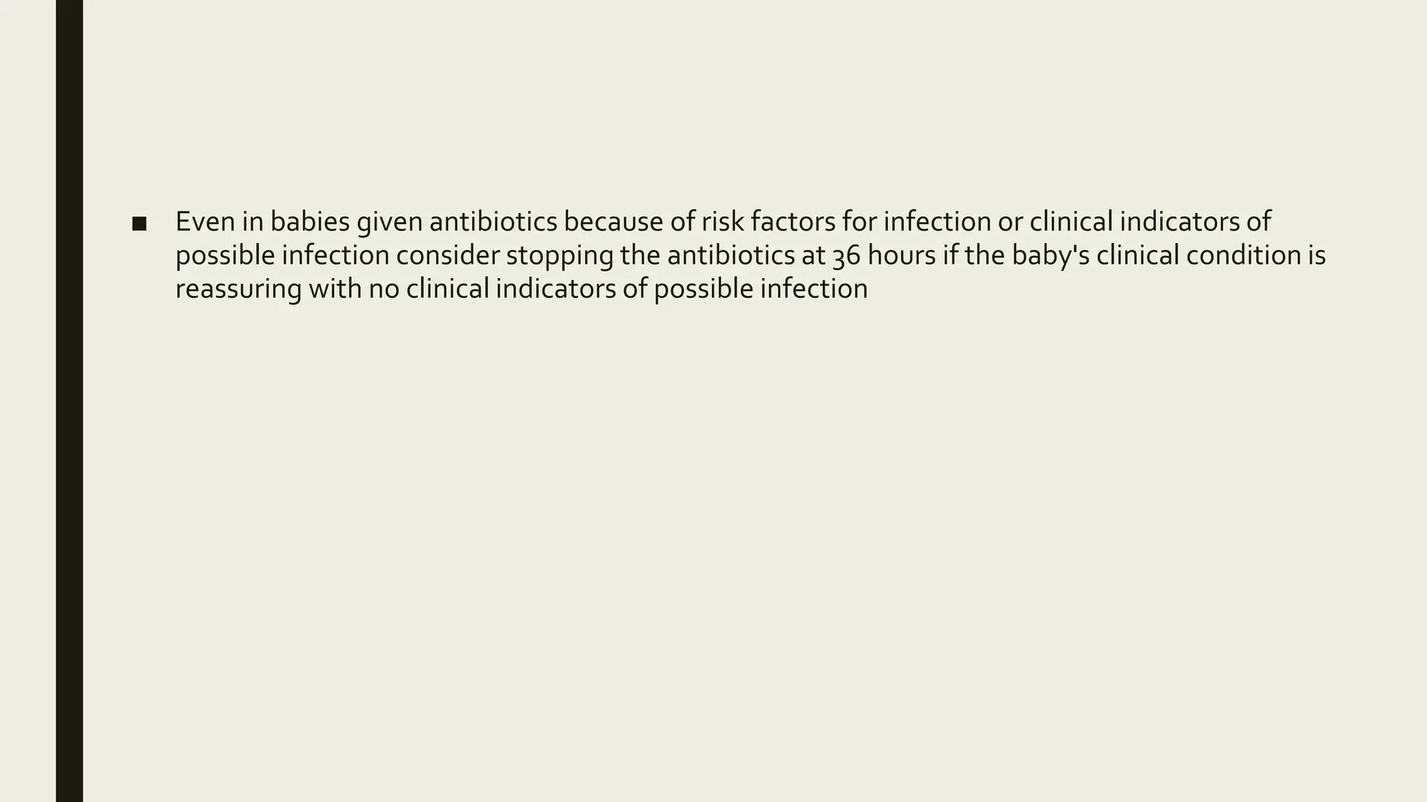 Early Onset Neonatal Sepsis questions and controversies | PPTX