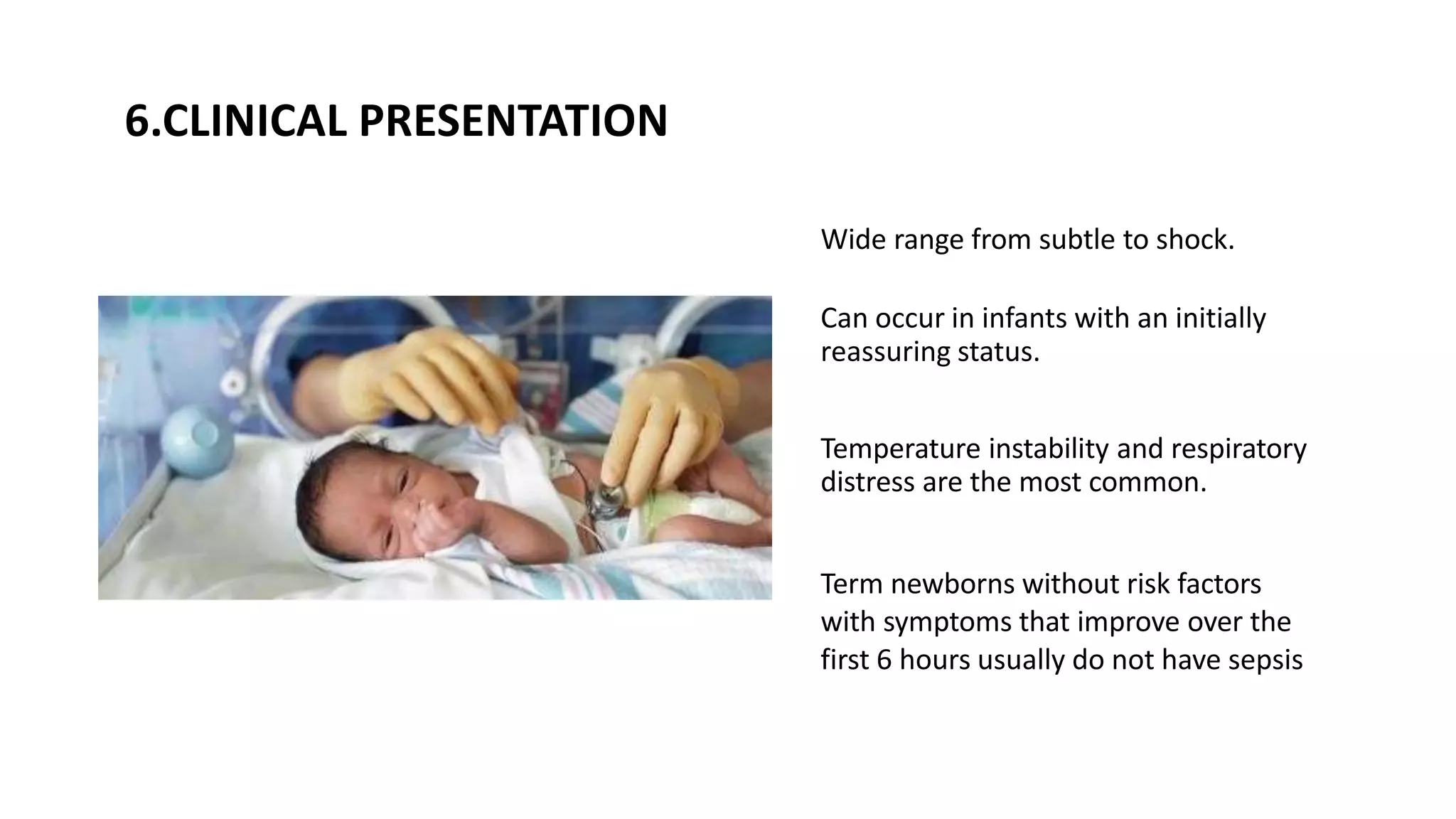 Early Onset Neonatal Sepsis | PPTX