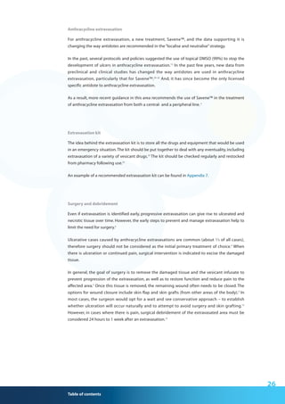 Guias clinicas de extravasacion EONS | PDF