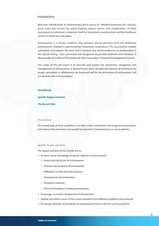 Guias clinicas de extravasacion EONS | PDF