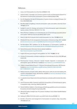 Guias clinicas de extravasacion EONS | PDF