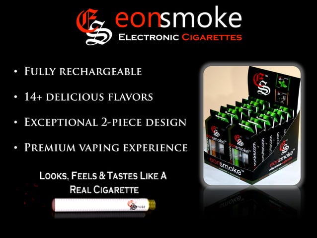 Eonsmoke Electronic Cigarettes presentation 16