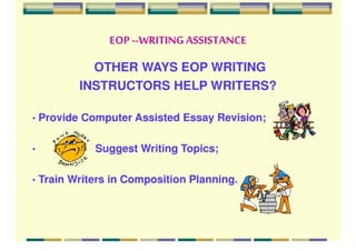 EOP --WRITING ASSISTANCE | PDF