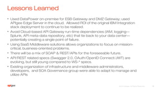 Modernizing an Existing SOA-based Architecture with APIs | PPT