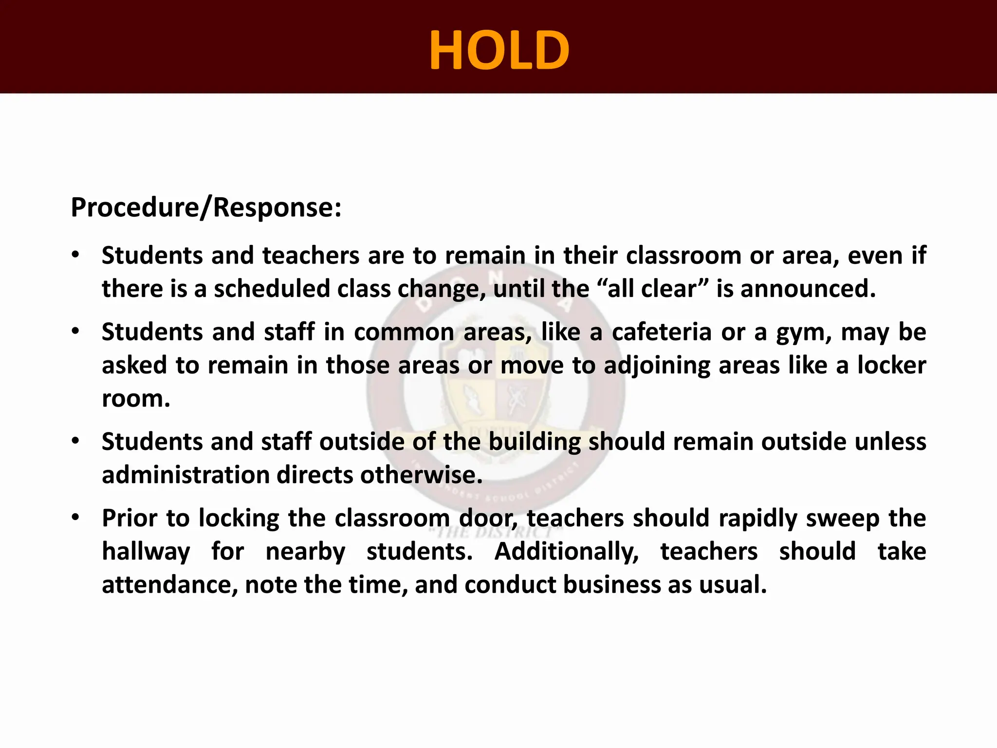 EMERGENCY OPERATION Presentation Plan ERA | PPTX