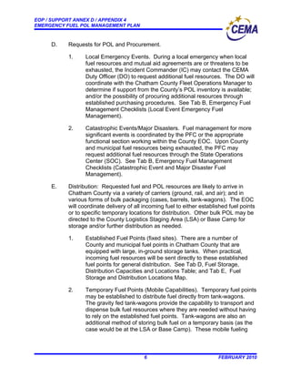 Eop support annex d appendix 4 fuel and pol rev0210 | PDF