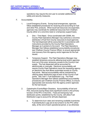 Eop support annex d appendix 4 fuel and pol rev0210 | PDF