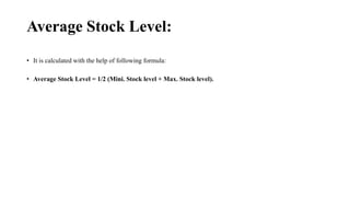 Eoq & Stores ledger.pptx