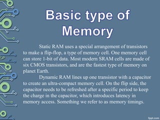 evolution of random access memory | PPT