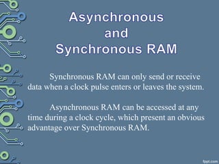 evolution of random access memory | PPT