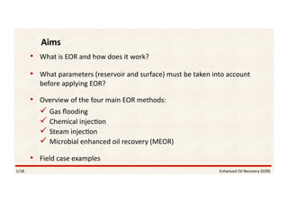Earth Resources - EOR presentation | PPT