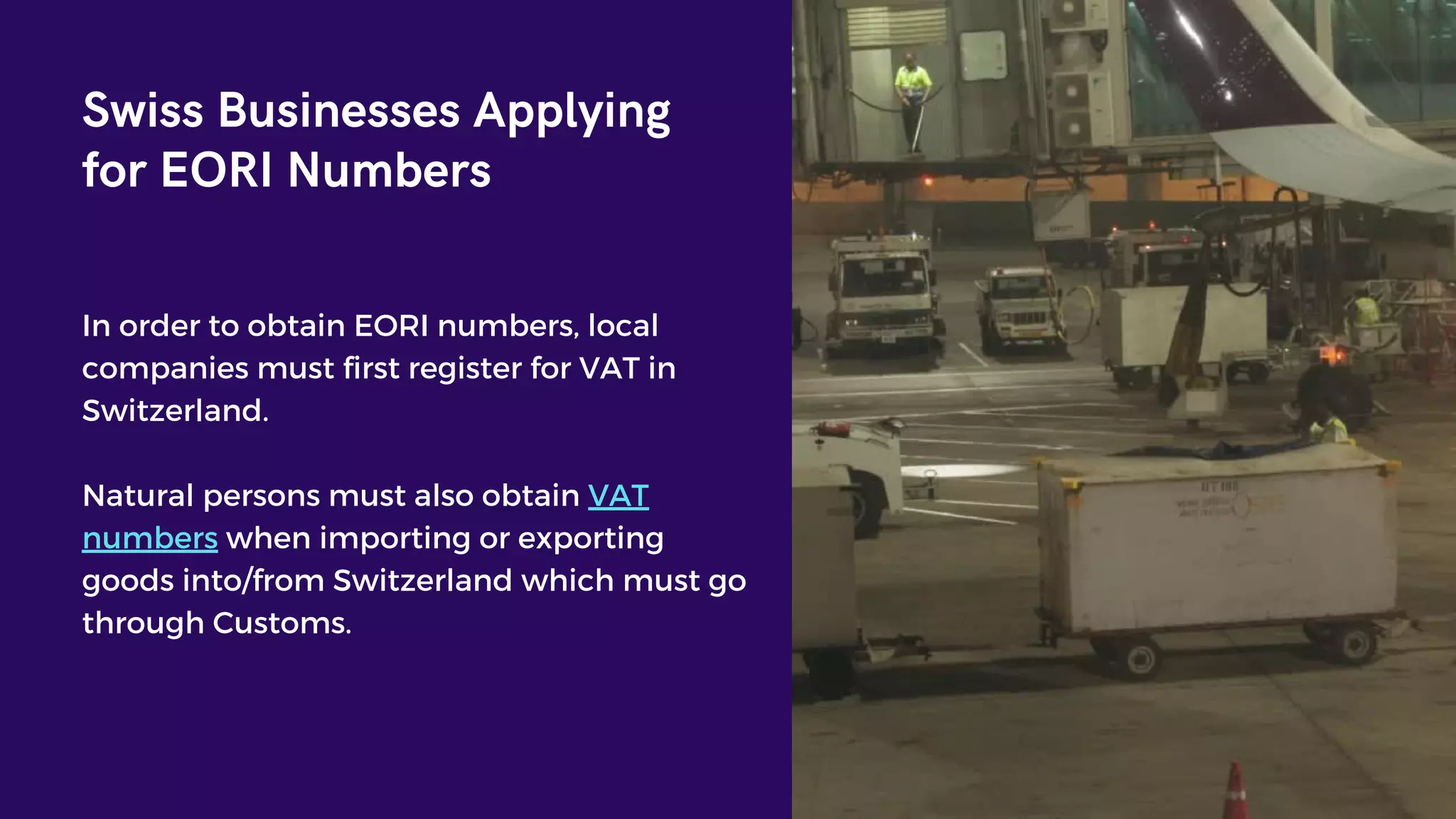 EORI Registration in Switzerland | PDF
