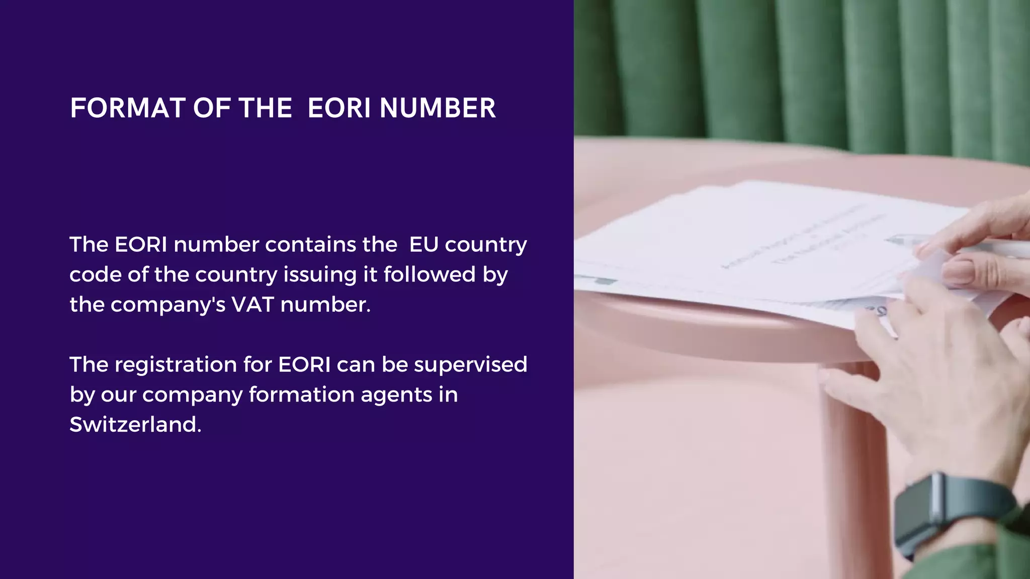EORI Registration in Switzerland | PDF