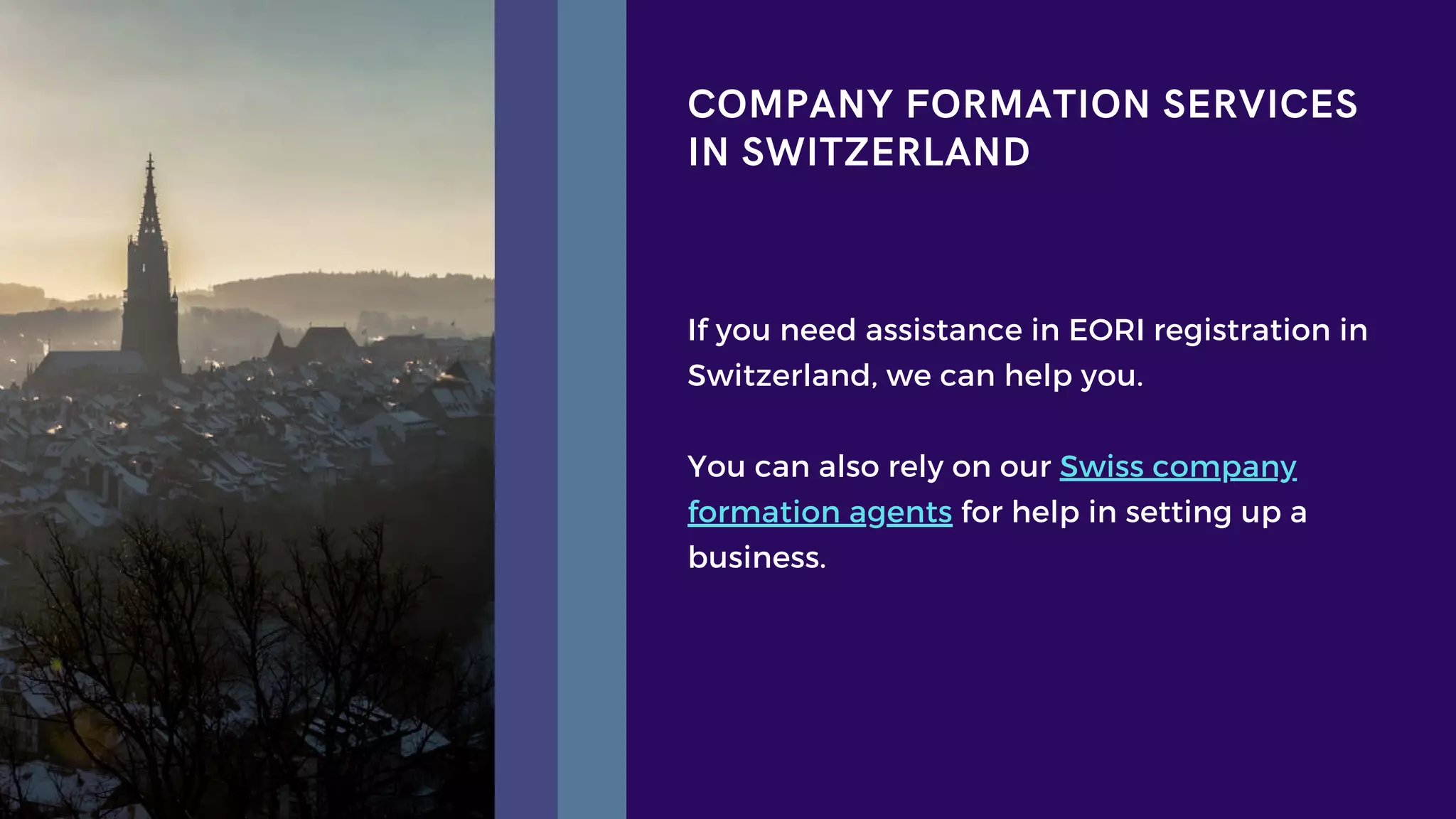 EORI Registration in Switzerland | PDF