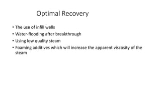 Steam Flooding | PPTX