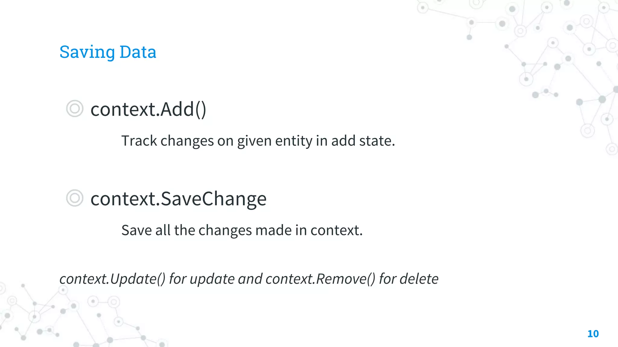 Entity Framework Core | PPTX