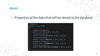 Entity Framework Core | PPTX
