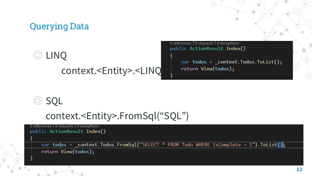 Entity Framework Core