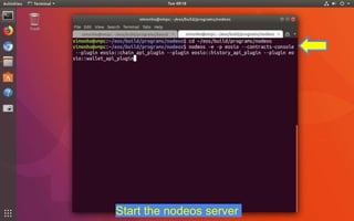 EOSIO Slide 2 - Start Servers | PPT