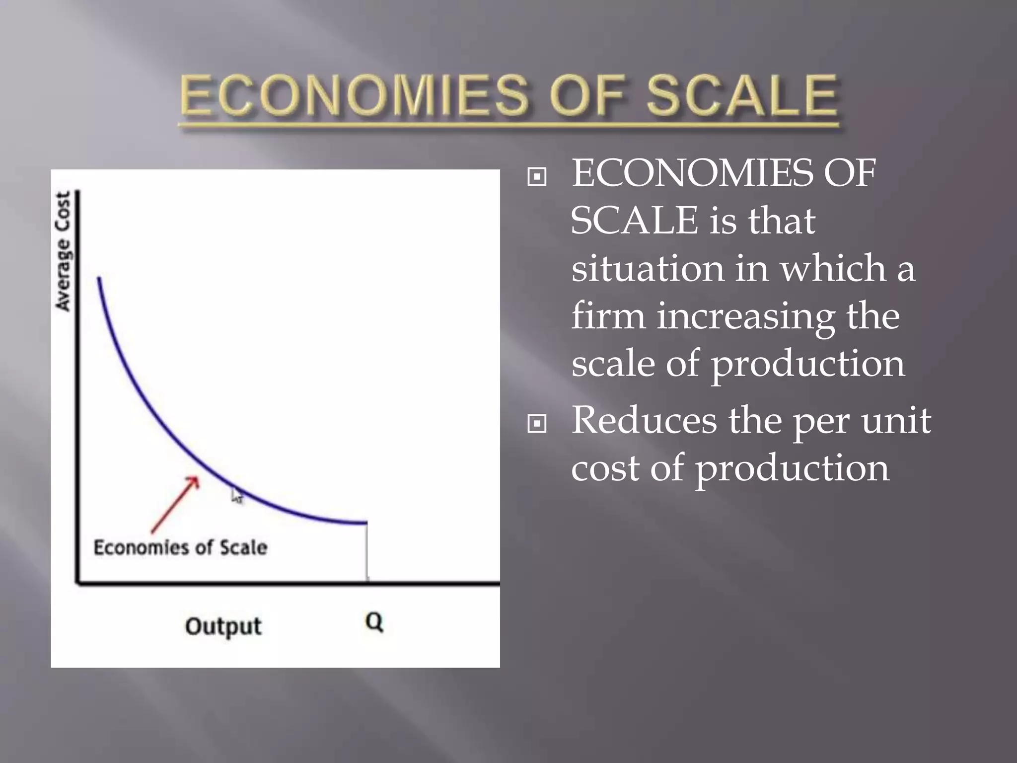 PPT on Economy of scale | PPTX