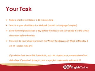 Making a Presentation about Your Home Country | PPTX