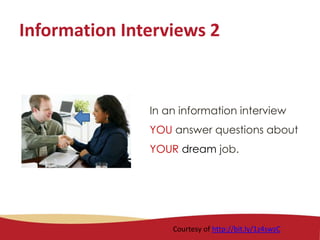 Information Interview Role Player B | PPT