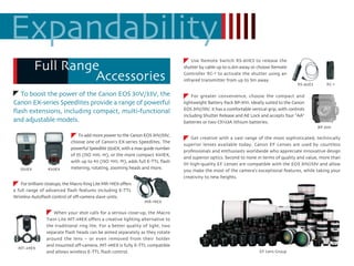 Canon EOS 30V brochure_camera pamphlet... | PPT