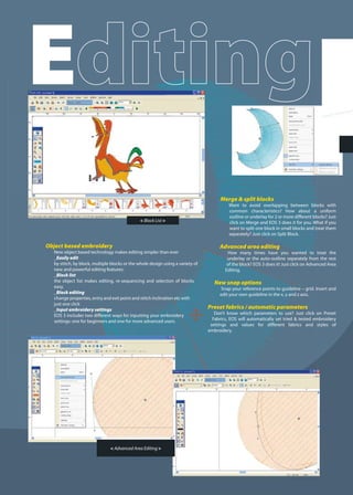 Compucon Eos3 embroidery CAD/CAM | PDF