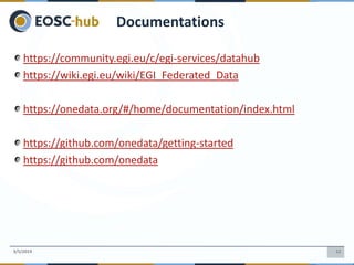 EGI Data Hub | PPTX