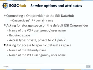 EGI Data Hub | PPTX