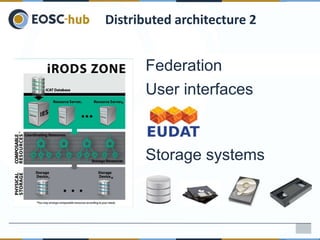 EUDAT B2SAFE & EOSC-hub | PPTX | Databases | Computer Software and ...