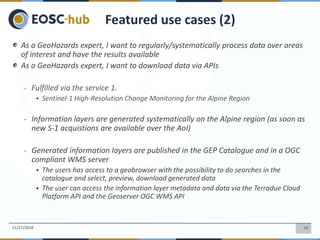 EOSC-hub & Geohazards TEP | PPT