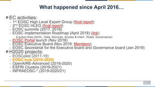 European Open Science Cloud: Concept, status and opportunities | PPT