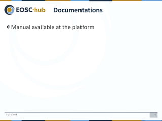 EOSC-hub_OPENCoastS | PPT